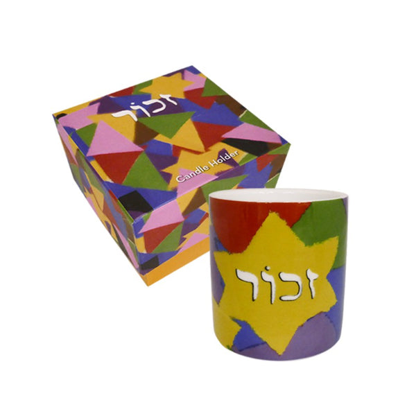 Triangle Art Votive Candle Holder