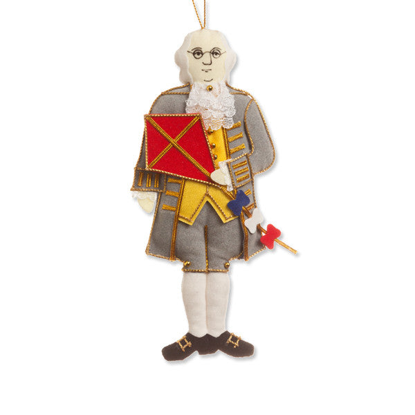 Benjamin Franklin Ornament