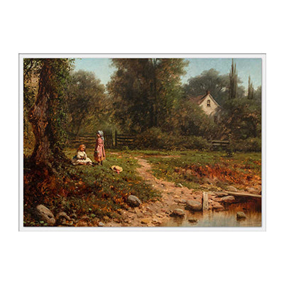 Rural Scene Postcard
