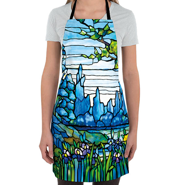 Louis C. Tiffany Iris Apron