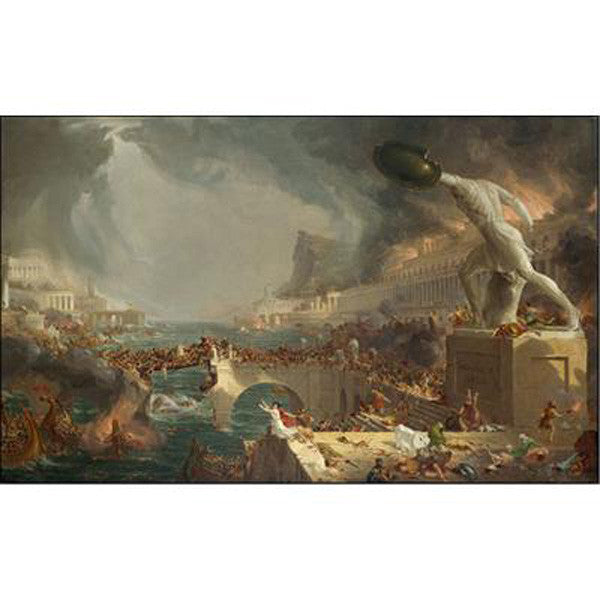 The Course of Empire: Destruction Oppenheimer Print